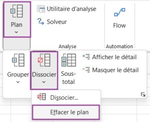 Faire apparaître les lignes masquées sur Excel - La Pro du Bureau