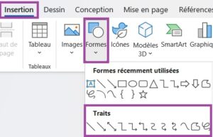 Comment faire une flèche sur Word - La Pro du Bureau