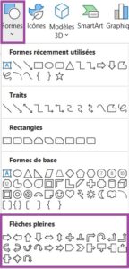 Comment faire une flèche sur Word - La Pro du Bureau