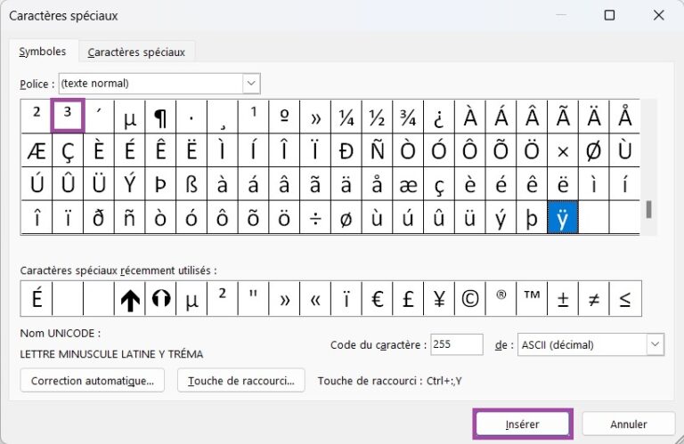 Comment faire mètre cube sur Word - La Pro du Bureau