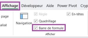 Faire apparaître les formules sur Excel - La Pro du Bureau